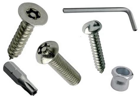 Stainless Steel Security Head Screw At ₹ 10piece In Bengaluru Id
