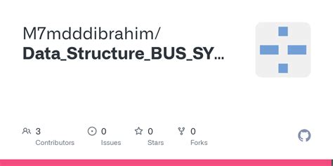 Github M7mdddibrahimdatastructurebussystem