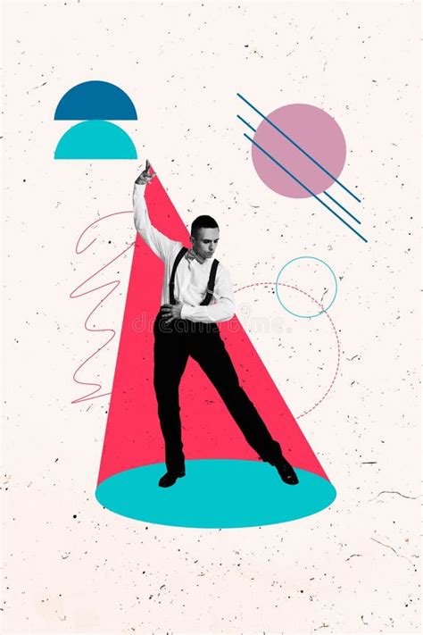 Collage Design Composite Trend Artwork Sketch Of Contemporary Rhythm