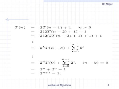 Ppt Chapter 2 Analysis Of Algorithms Powerpoint Presentation Free