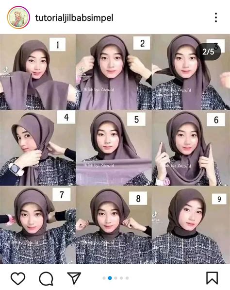 Pin by Trifena on refh | Pashmina hijab tutorial, Tutorial hijab wisuda, Hijab tutorial