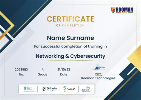 Networking And Cybersecurity Rooman Technologies