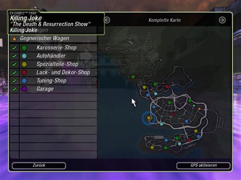 Need For Speed Underground 2 Map Bilder