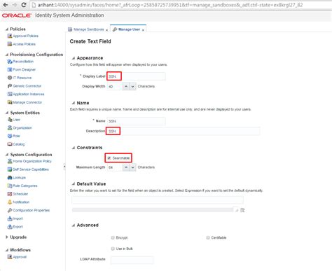 Cloud And Mobile Security Oim 11g R2 Ps3 Lab 9 How To Create A Custom
