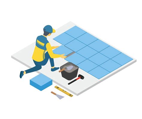Tile Adhesive Vector