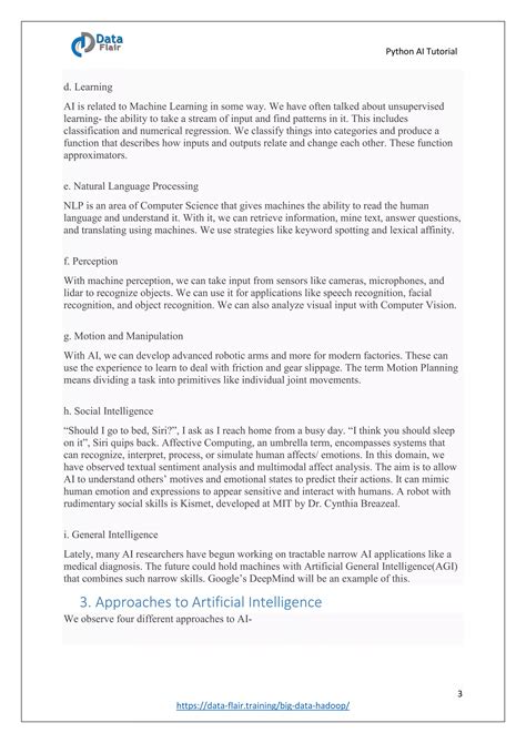 python ai tutorial pdf