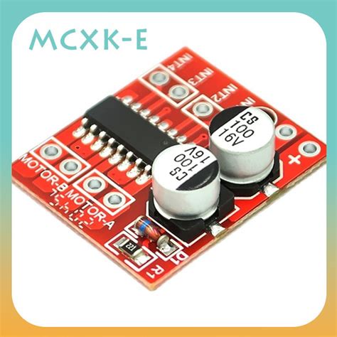 2 Dc Motor Drive Module Reversing Pwm Speed Dual H Bridge Stepper Motor