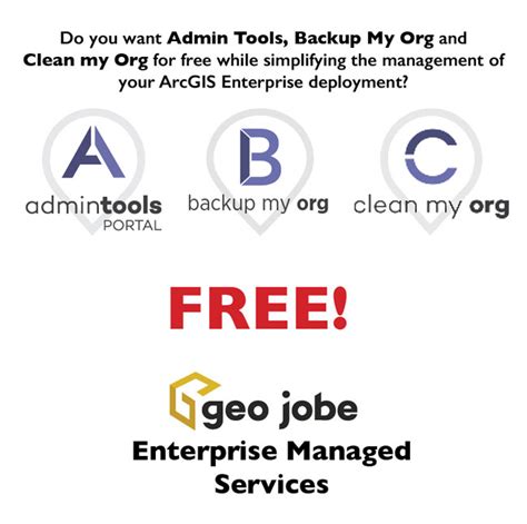 arcgis enterprise cloud services geo jobe