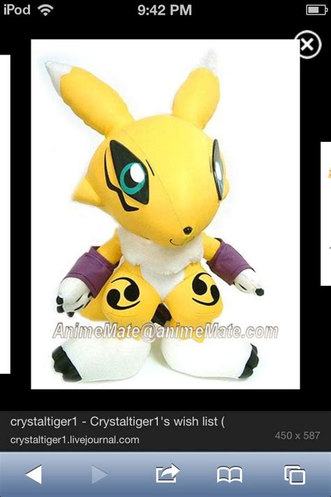 Renamon Chibi Doll Chibi Loveable Pikachu