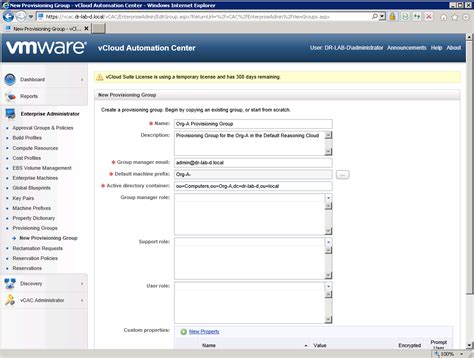 Building Vcloud Suite Poc Part 19 Vcloud Director And Vcloud Automation Center Integration