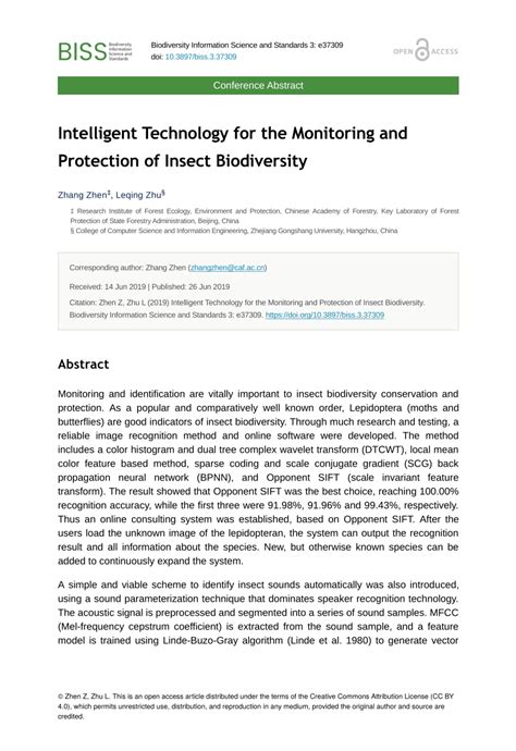 Pdf Intelligent Technology For The Monitoring And Protection Of