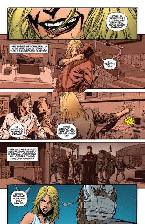 Exclusive Extended Previews Bionic Woman 6 Evil Ernie 3 And Green