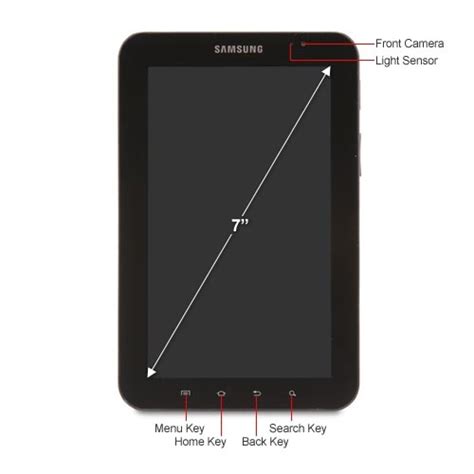 Samsung Galaxy Tab Android Tablet WiFi Version Gadgetsin