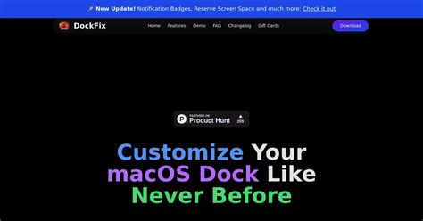 Dockfix Macos Dock Customization