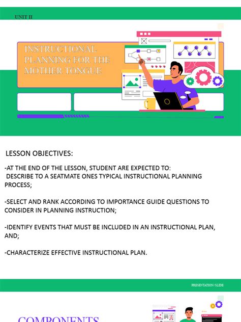 Instructional Planning Pdf Learning Recall Memory
