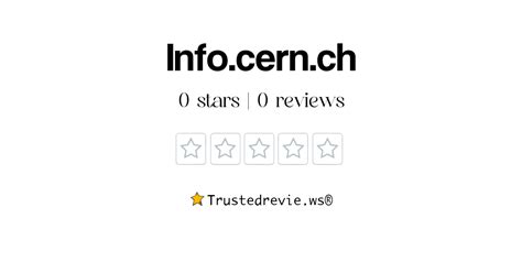 Info Cern Ch Review Legit Or Scam 2025 New Reviews