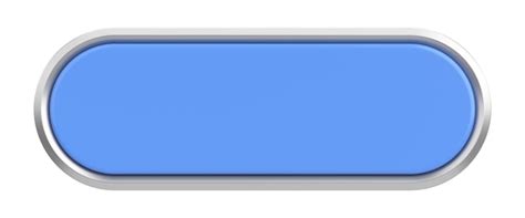 Premium Photo D Button Empty Button D Illustration