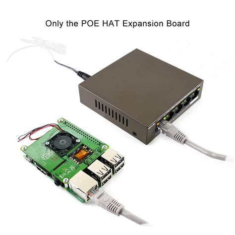 Other Computers Networking Raspberry Pi B B Ethernet PoE Power Supply Module POE HAT