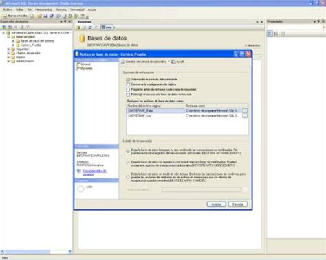 Colabora Restaurar Bases De Datos En Sql