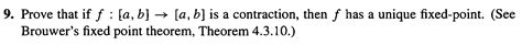 Solved Prove That If F Ab → Ab Is A Contraction Then F