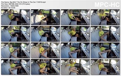 Milf Tz Fx Lady Sonia Big Milf Tits On Show In The Car 1129