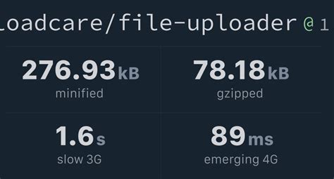 Uploadcarefile Uploader Bundlephobia