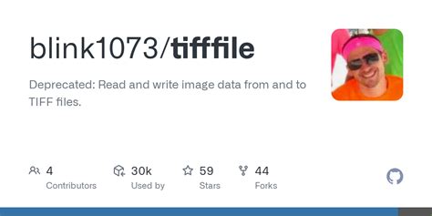Github Blink1073tifffile Deprecated Read And Write Image Data From