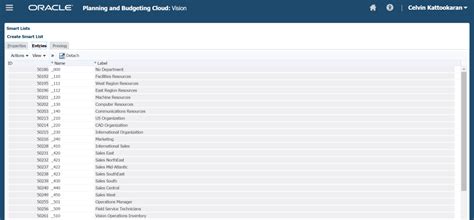 Pbcs Quick Tip Hierarchy Driven Smartlists And Import Metadata Time