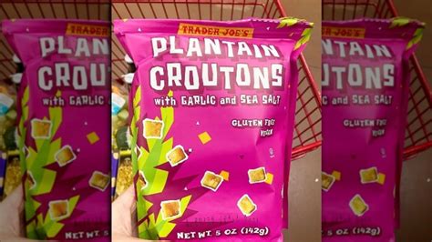 These Plantain Croutons From Trader Joes Have People Talking