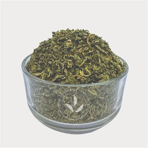 Compressed Mint Leaves Herbal Remedies And Tea