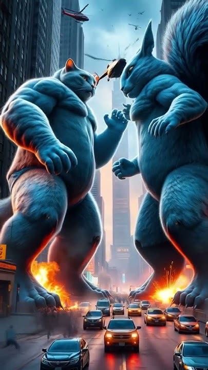 🔥 Cute Kitty Vs Squirrelzilla The Ultimate Battle Youtube