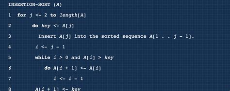 Python Why Does My Insertion Sort Algorithm Return Out Of Order