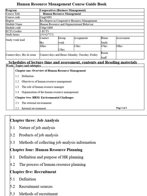 Hrm Ppt 2016 E C Pdf Human Resource Management Labour Economics