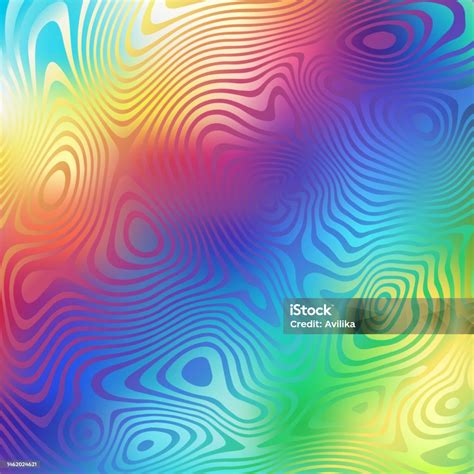여러 가지 빛깔의 추상적 인 배경입니다 화려한 줄무늬 질감 디자인 표지 배너 소책자에 대 한 무지개 배경입니다 공휴일에 대한 스톡 벡터 아트 및 기타 이미지 Istock