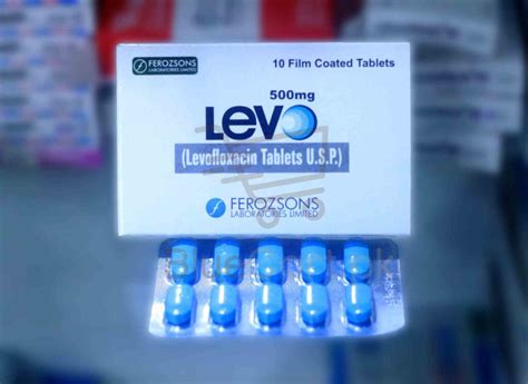 Levo Tablet 500mg Blue Cart