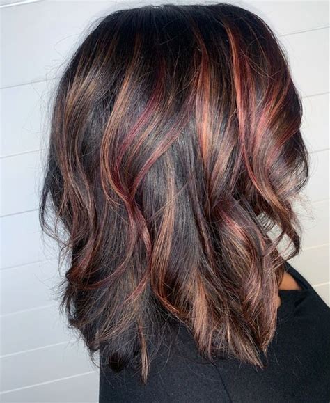Pin By Stephanie Thibodeaux On Beauty Dark Hair With Highlights Long