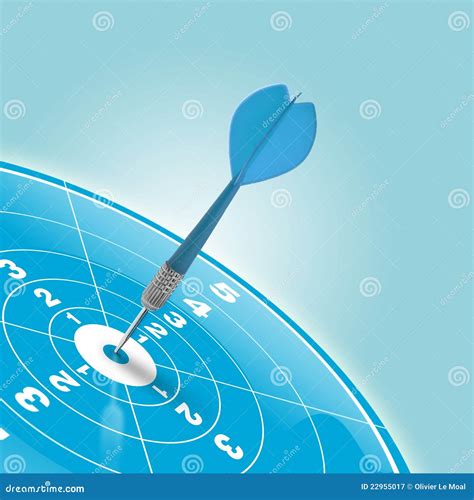 Het Bereiken Van Persoonlijk Doel Stock Illustratie Illustration Of Schot Begrip 22955017