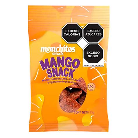 Mangos Monchitos Snack Enchilado 35g Chedraui