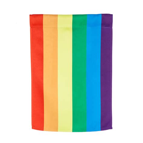 Evergreen Enterprises Inc Pride House Suede 2 Sided Polyester 18 X 12