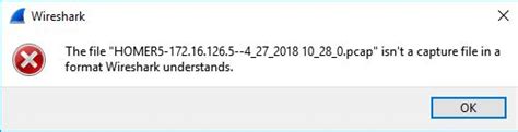 export pcap wireshark cannot read the file · issue 49 · sipcapture