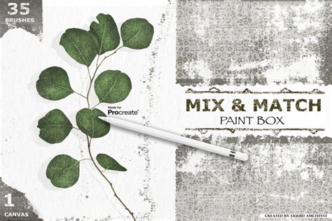 Mix Match Procreate Paint Box