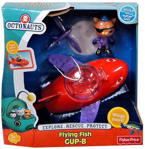 Fisher Price Octonauts Mission Vehicle Flying Fish Gup B Playset Toywiz