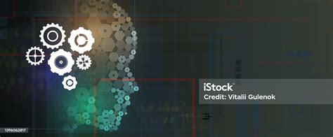 추상적인 인공 지능 클라우드 컴퓨팅 기계 학습 기술 웹 배경 가상 개념 가상현실에 대한 스톡 벡터 아트 및 기타 이미지 가상현실 개념 과학 Istock