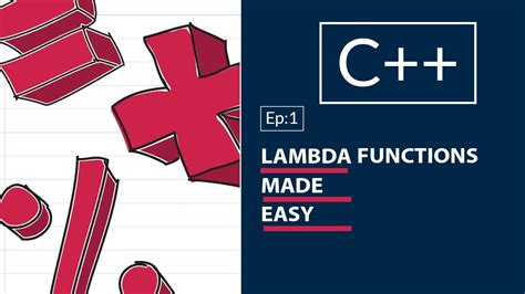 Lambda Function In C Code Explanation Easy To Understand Youtube