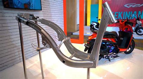 Menilik Keunggulan Rangka Underbone Esaf Honda Genio
