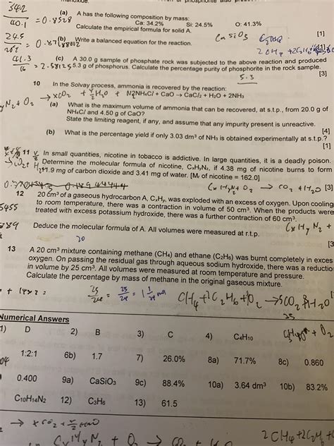Help Pls Question 13 R Chemistryhelp
