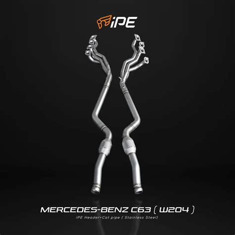 Ipe Headers Front Pipe For Mercedes Amg C63 W204s204c204 Eldens