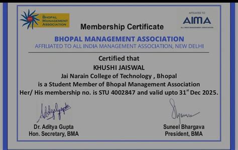 Professionalgrowth Networking Membership Khushi Jaiswal