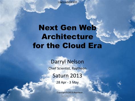 Next Generation Web Application Architecture