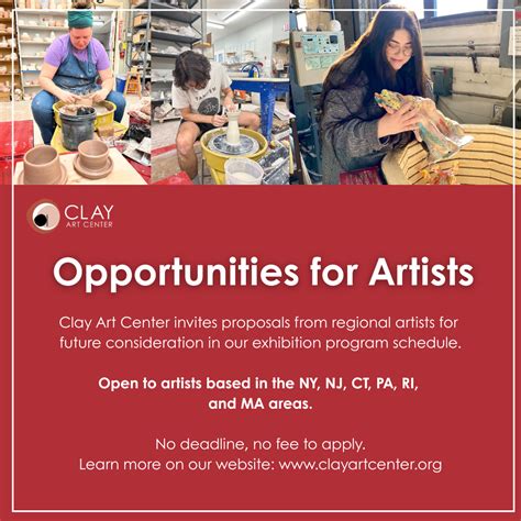 Clay Art Center Opportunities For Artists